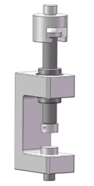 ASTM D695刚性塑料压缩性能测试夹具2 : Shimadzu SSL